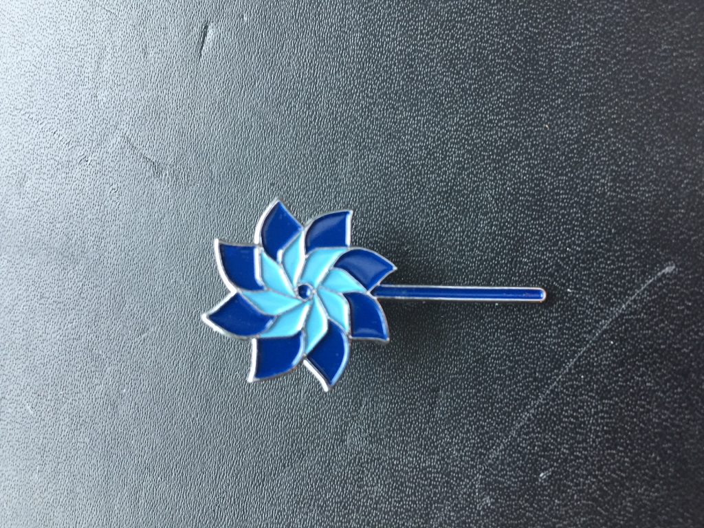 Hands and Words Lapel Pin | Kevin Cameron for Oregon